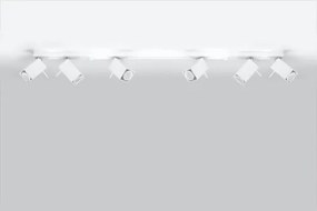 Bodové svítidlo SOLLUX Merida 6l GU10 6x40W bez zdroje SL.0464 bílá