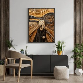 Výkřik 2 inspirace Edvard Munch