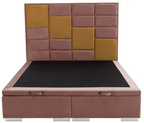 Rám postele boxspring FIBI KP 25 180x200 růžová