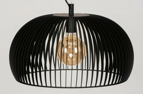 Závěsné designové svítidlo do obýváku Santora Nero Marco
