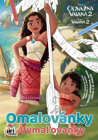 JIRI MODELS Omalovánky A4 Vaiana 2 2