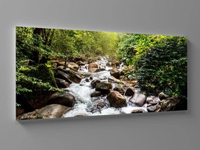 Liox Obraz divoká řeka Rozměr: 150 x 65 cm