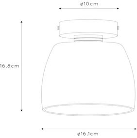 Lucide 30164/01/30 - Koupelnové stropní svítidlo TYLER 1xG9/33W/230V IP44