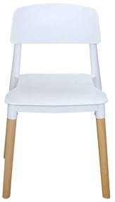 Jídelní židle GAMA bílá