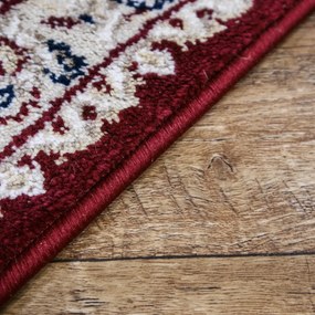 Angel Carpet, Kusový koberec Sultan 12 Red, 80x150, červená, kancelář
