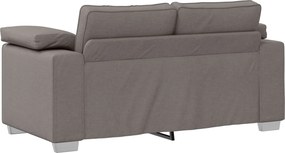 Pohovka 2 ks Taupe textil 3324746