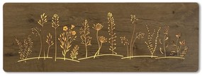 Li-Go "Louka dlouhá" světelný obraz 230V 120x40cm provedení povrchu: černá s patinou