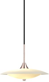 Závěsná lampa Baroni měděná Rozměry: Ø  30 cm, výška 19,5 cm
