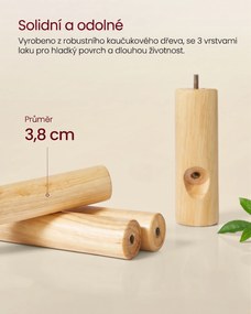 Věšák na oblečení VASAGLE Ross béžový