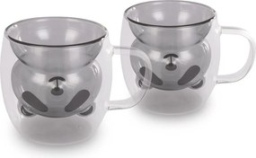 Lamart LT9126 – VASO Set 2 Bear (černé, 2 × 230 ml)