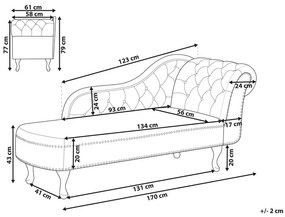 Pohodlná kožená lenoška Chesterfield z lesklé černé ekokůže pravá NIMES Beliani