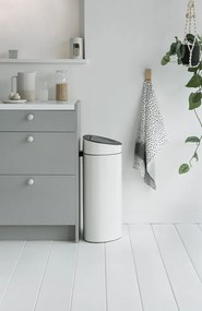 Brabantia Koš Touch Bin NEW 40L bílá