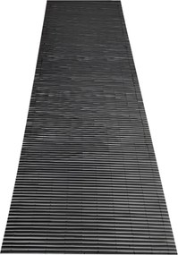 Zahradní zástěna, černá, 300x100 cm, ABEO