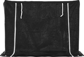 vidaXL Stojan na palivové dřevo s krytem 151x40,5x110,5 cm [4104940]