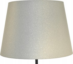 Stínidlo pro lampy Kužel E27 Krémové Stříbrno-zlaté 30x40 H28 Andria
