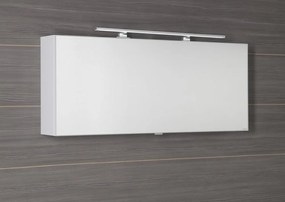 Sapho CLOE galerka s LED osvětlením 120x50x18cm, bílá CE120-0030