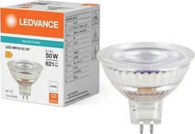 LED žárovka GU5,3 MR16 LEDVANCE PARATHOM 6,1W (50W) neutrální bílá (4000K), reflektor 12V 36°
