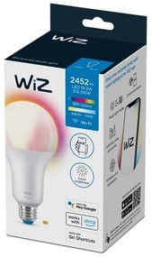 LED RGBW Stmívatelná žárovka A80 E27/18,5W/230V 2200-6500K CRI 90 Wi-Fi - WiZ