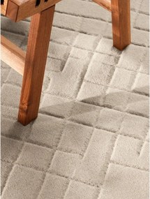 Béžový vlněný kulatý koberec ø 160 cm Kenso – Villeroy&amp;Boch