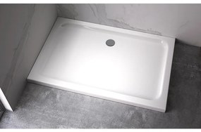 BPS-koupelny Obdélníková akrylátová sprchová vanička HYD-OSV-ST06B 110x100 bílá