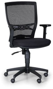 Kancelářská židle VENLO 1+1 ZDARMA, černá