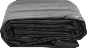 Plachta černá 1,5 x 2 m 650 g/m² 156075