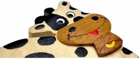 2Kids Toys Dřevěná magnetka velká Kráva