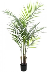 Umělá květina - Areca palma s velkými listy, 125 cm