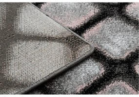 Kusový koberec Reflexa šedorůžový 280x370cm