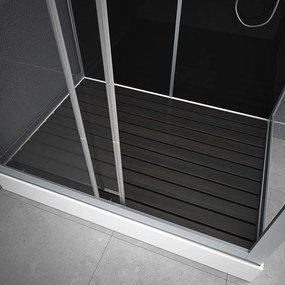 Vitamine Black 2.0 Sprchový box Atrium, 215 × 115 × 85 cm