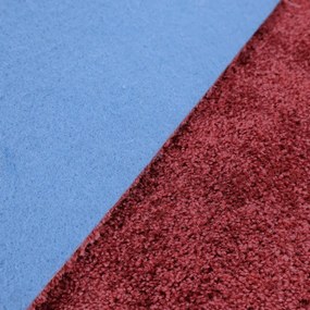 ITC, Metrážový koberec Serenade 016, na míru, šíře 4m,5m, červená, filc, ložnice