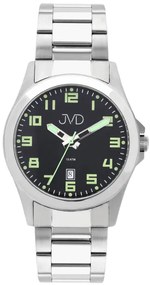 Odolné vodotěsné náramkové pánské hodinky JVD steel J1041.35 - 10ATM