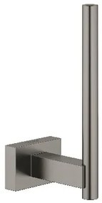 Grohe Essentials Cube - Držák náhradního toaletního papíru, kartáčovaný Hard Graphite 40623AL1