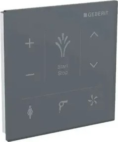 Geberit - Nástěnný ovládací panel pro elektronický bidet, černá