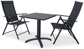 Noela Balkonový set Ristorante + 2x kovová židle Pia