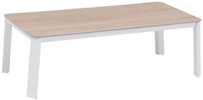 Hliníkový stolek NOVARA (bílá)