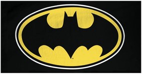 Bavlněná plážová osuška Batman - motiv Logo - 100% bavlna - 70 x 140 cm