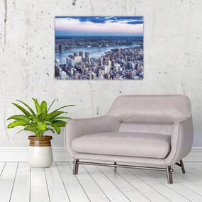 Skleněný obraz New Yorku (70x50 cm)