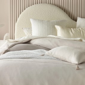 Divazo Přehoz na postel s třásněmi Noemi Barva: Béžová, Velikost: 200 x 220 cm