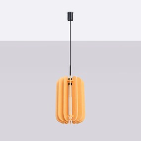Sollux Lighting Závěsná lampa MULA 27 žlutá
