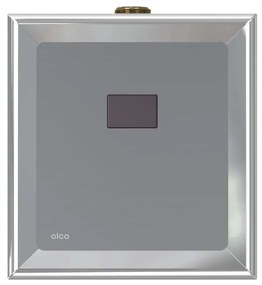 Alca - Elektronické ovládání splachování pisoáru, bateriové napájení, chrom ASP4-B