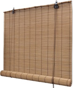 vidaXL bambusová roleta 140 x 160 cm [241330] Barva: Hnědá