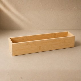 Bambusový organizér na stůl, 38 x 8 x 7 cm
