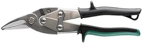German Vystřihovací nůžky pro pravé střihy / 240 mm / ocel / zelená