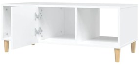 Konferenční stolek bílý 102 x 50 x 40 cm kompozitní dřevo - Default Title