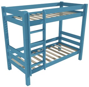 Vomaks Patrová postel 8X8 03B Rozměr: 80 x 180 cm, Barva: barva modrá