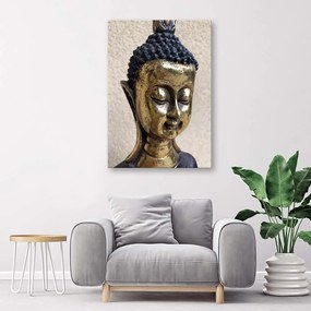 Gario Obraz na plátně Tvář zlatého Buddhy Rozměry: 40 x 60 cm