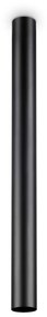 Ideal Lux Stropní svítidlo LOOK PL1 H75 ø 6 cm, v. 75 cm Barva: Černá