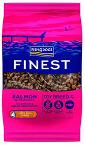 FISH4DOGS Granule pro psy extra malé Finest losos s bramborami 1,5 kg, 1+