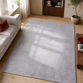 Šedý koberec Universal Fox Liso, 160 x 230 cm